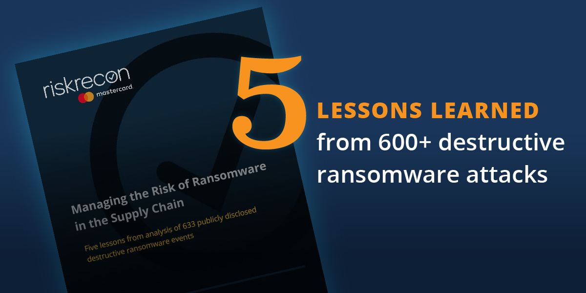 Five lessons from analysis of 633 destructive ransomware events