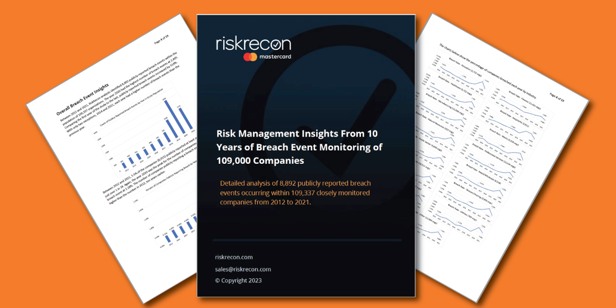 Paper: Risk Management Insights from 10 years of Breach Events