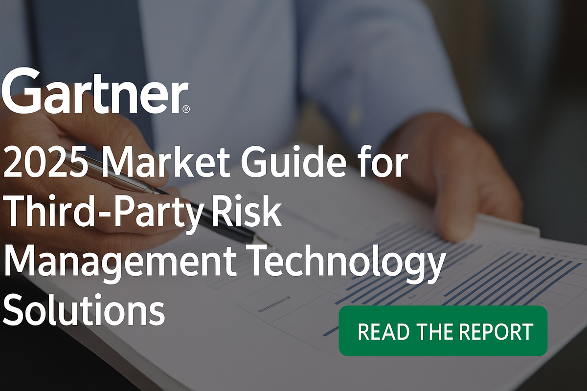 Gartner®: Market Guide for Third-Party Risk Management Technology Solutions